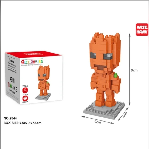 Marvel | Toys | Bogo Bundle For Discount Cute Baby Groot Lego Style Set ...